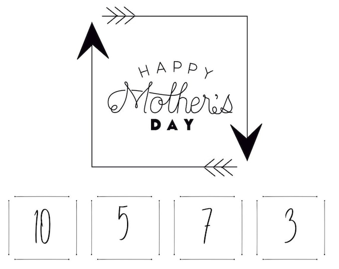 Mothers Day Challenge - Fits A6 - Etsy