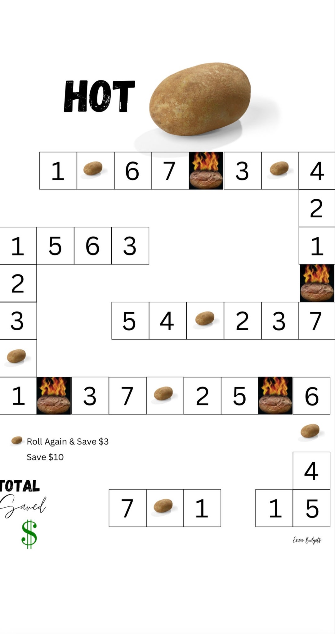 Hot Potato - Fits A6 - Etsy