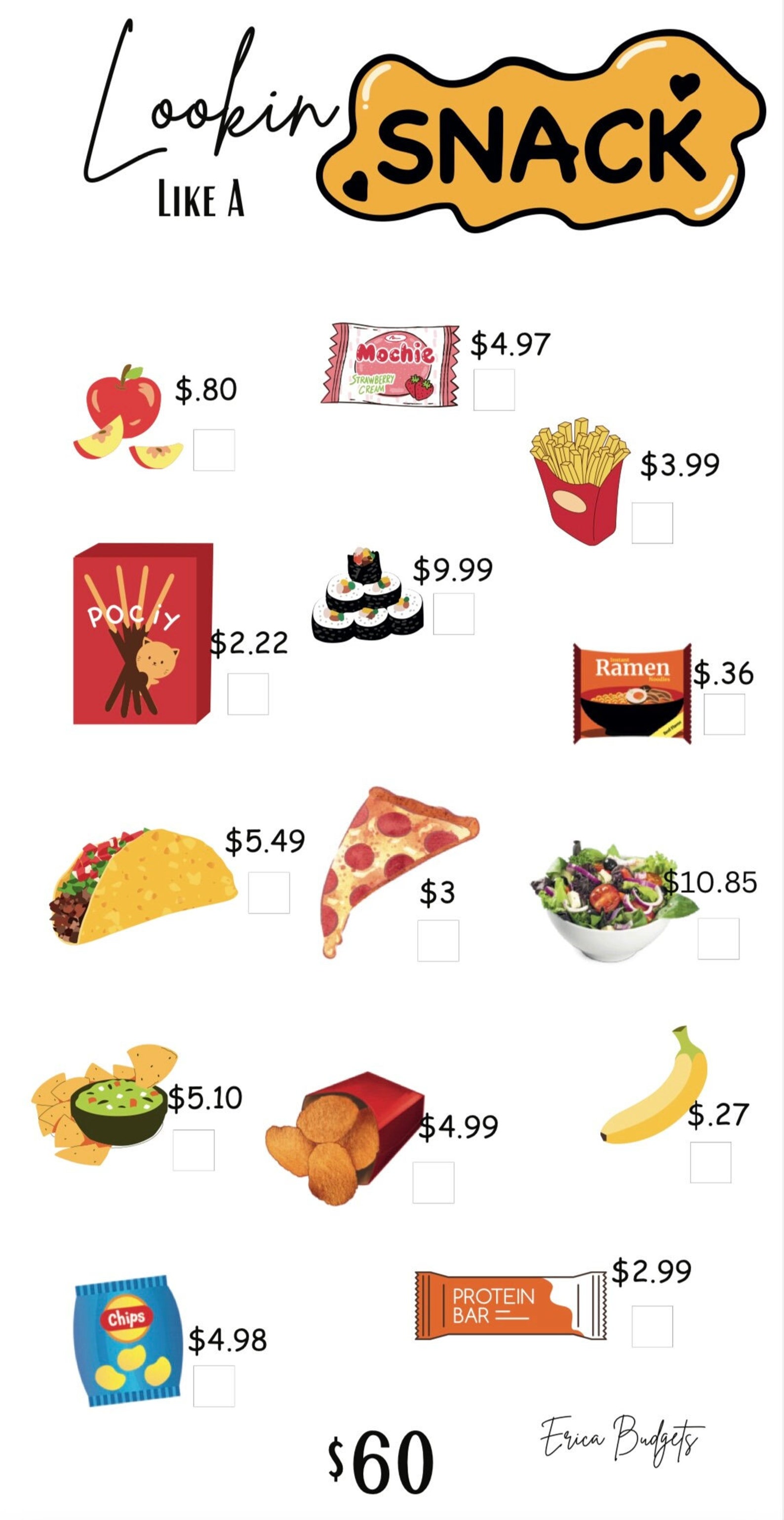 Snack Challenge - Etsy