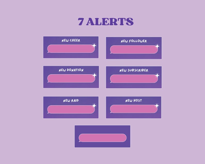 Lofi Animated & Static Stream Overlay Pack Twitch Screens Package ...