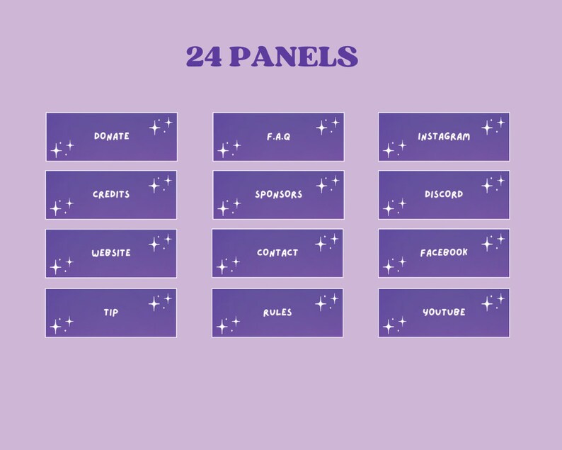 Lofi Animated & Static Stream Overlay Pack Twitch Screens Package ...