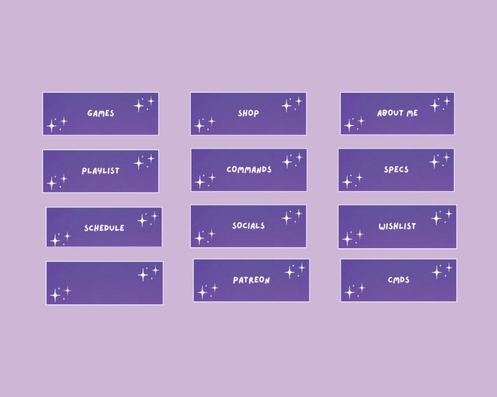 Lofi Animated & Static Stream Overlay Pack Twitch Screens Package ...