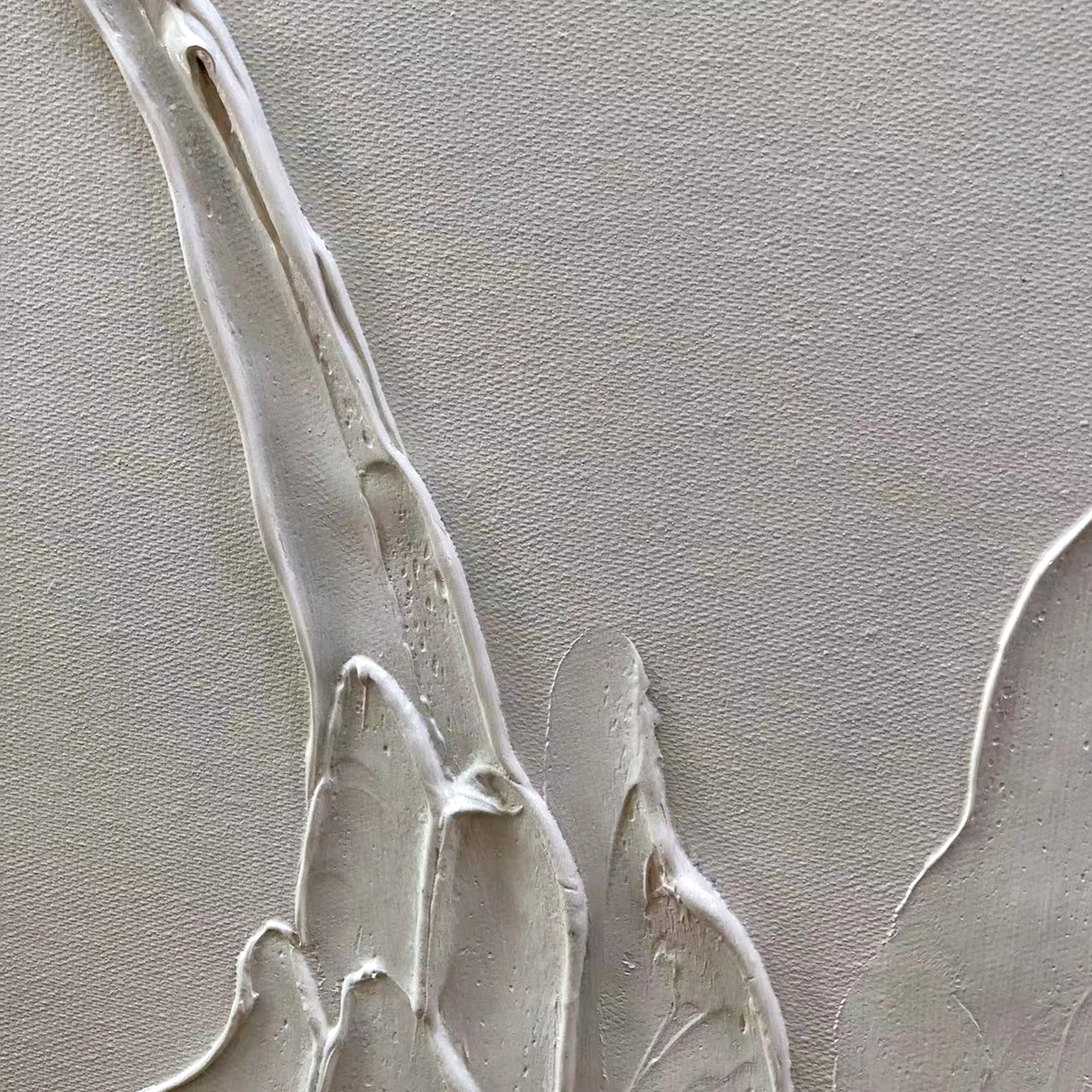 Female Power Portrait Art, Woman's Body, Original Minimalist Oil ...