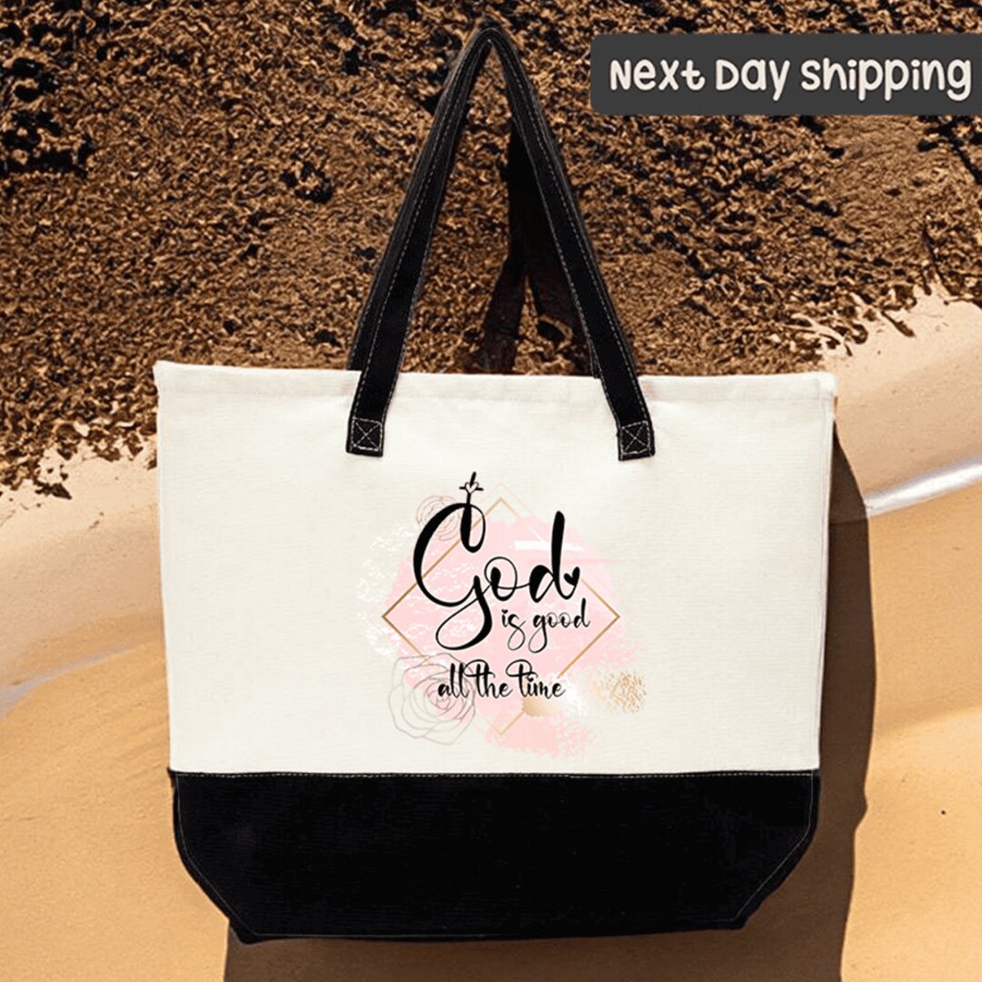 Christian Tote Bag, Bible Verse Tote Bag, Gift for Christians, Church ...