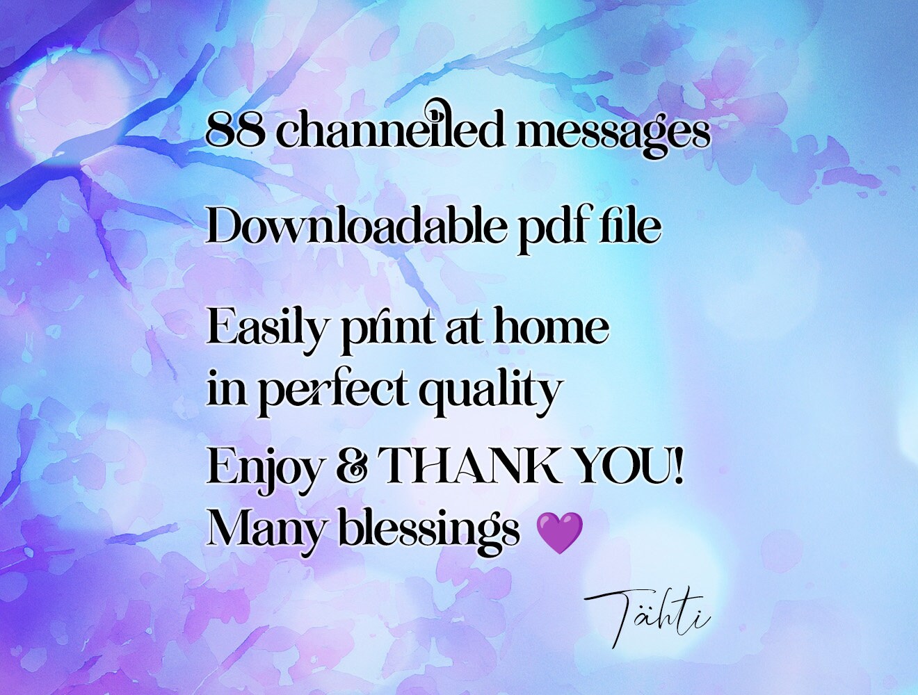 Printable LOVE Oracle Deck | From Their Heart to Your Heart | Messages ...