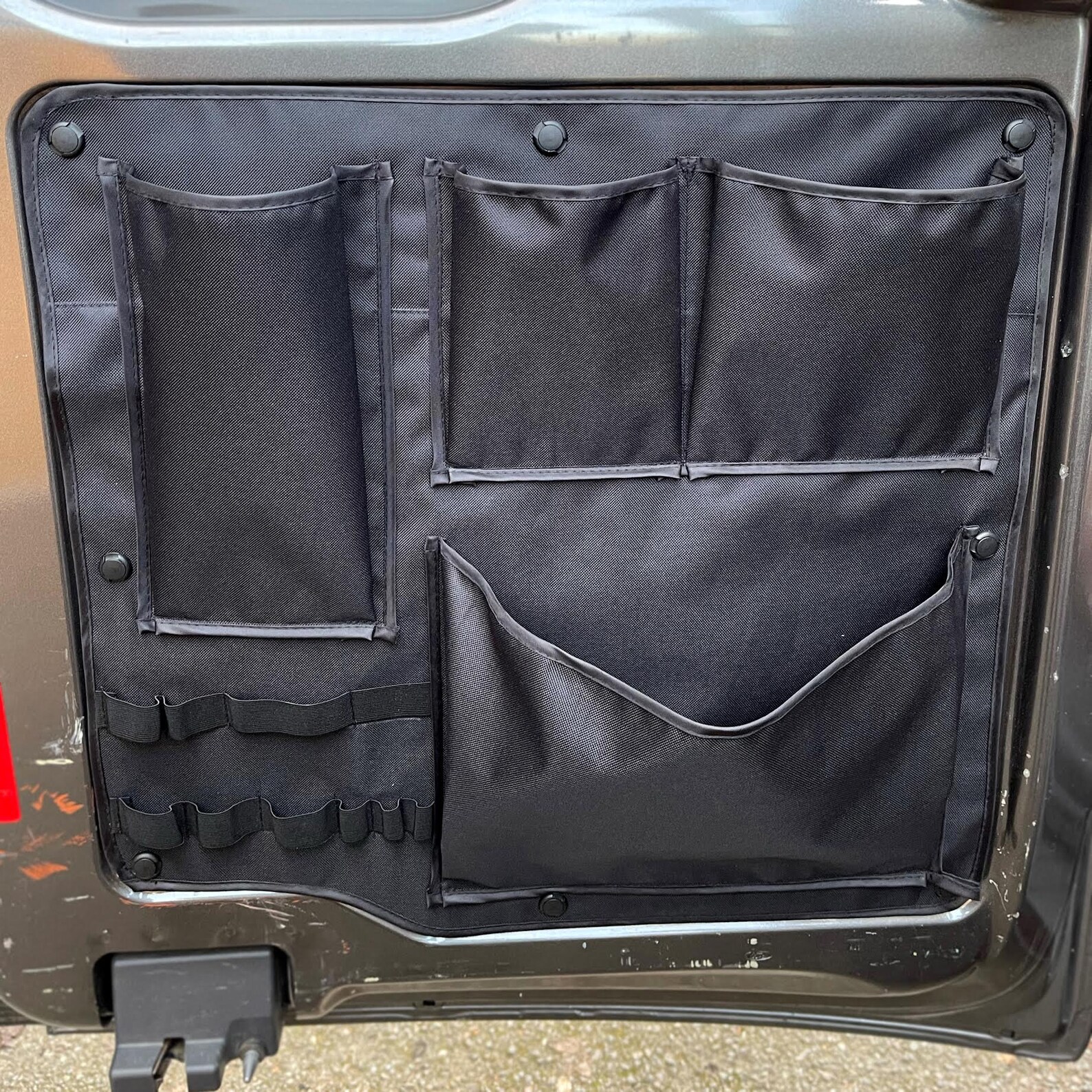 Transit Custom Barn Doors Storage Organiser Work Tools Camper Van Set ...