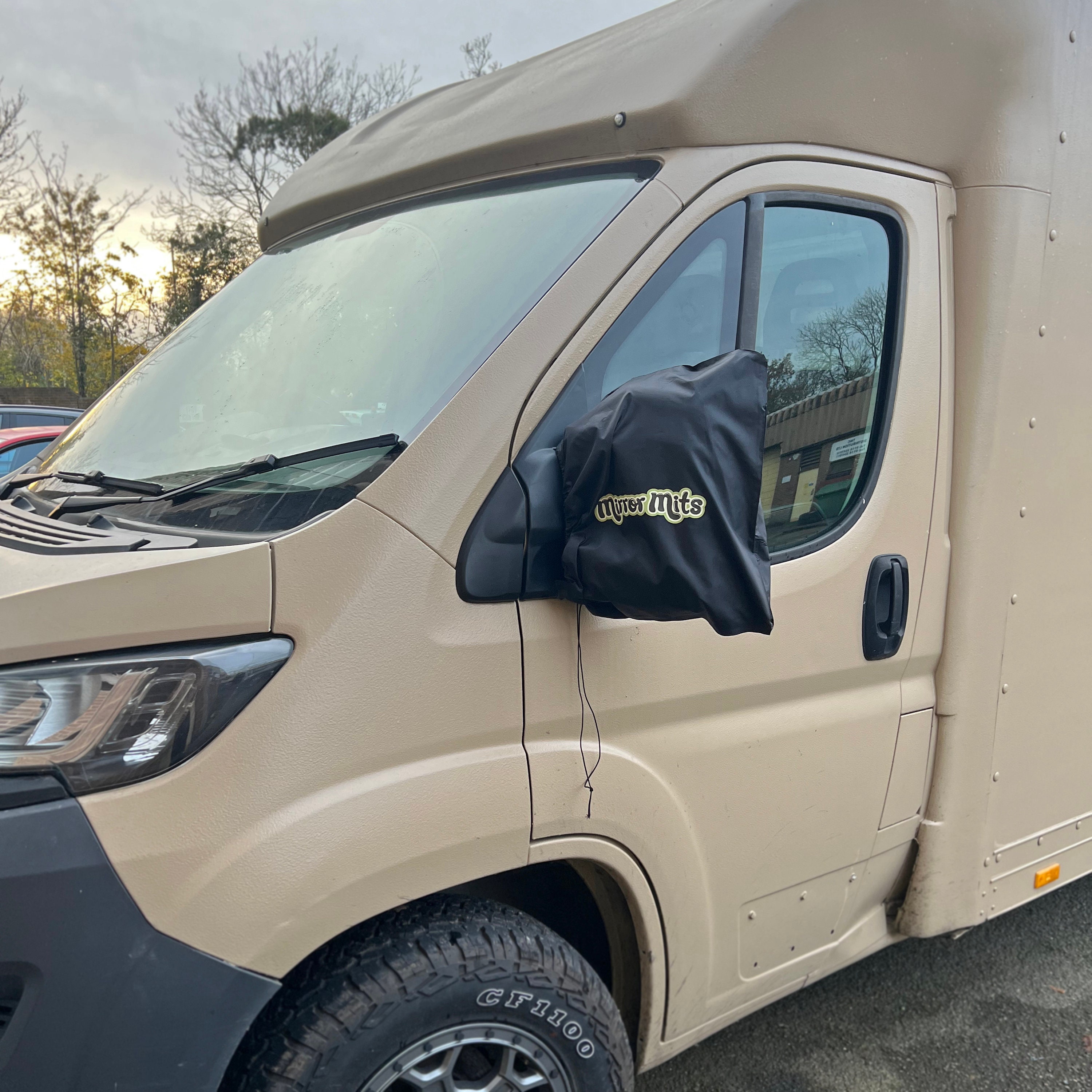 Mirror Mitts Wing Mirror Frost Ice Snow Cover Protector Guard Van ...