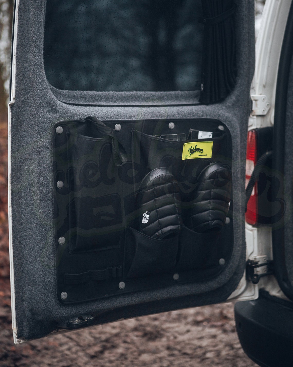 VW Caddy Barn Door Storage Organiser: Camper Van Pockets (set) - Etsy UK