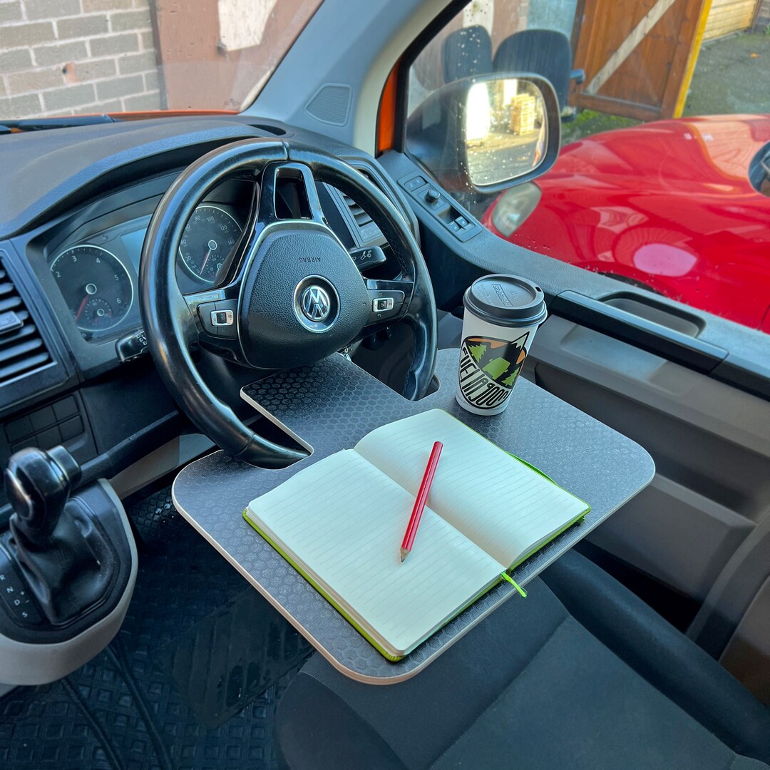 Steering Wheel Table Van Life Transporter T6/T6 Pop up Wheel Table Van ...