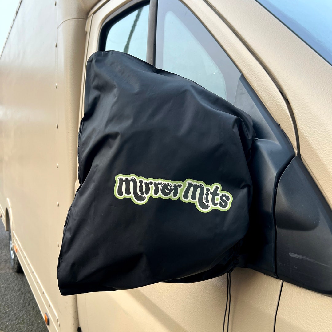 Mirror Mitts Wing Mirror Frost Ice Snow Cover Protector Guard Van ...
