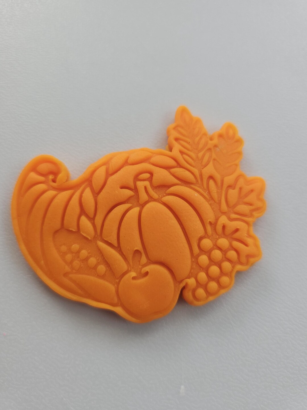Cornucopia Cookie Cutter & Stamp – Thanksgiving Series – 3” and 4.75 ...