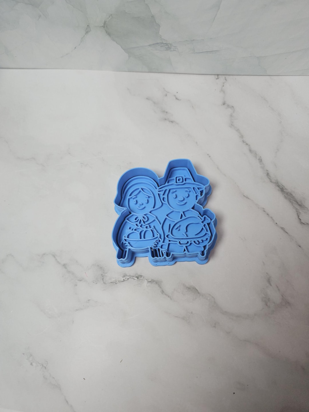Pilgrim Couple Cookie Cutter & Stamp – Thanksgiving Series – 3” and 4. ...