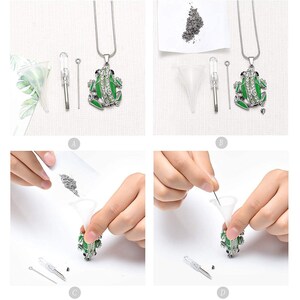 Frog Urn Necklace for Ashes Frog Cremation Jewelry Frog - Etsy Canada