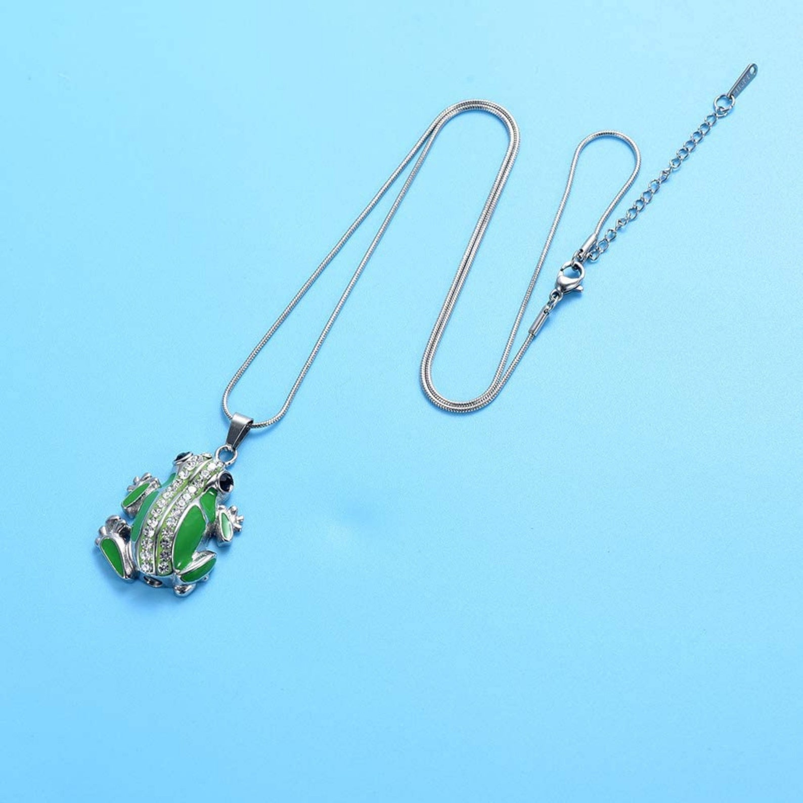 Frog Urn Necklace for Ashes Frog Cremation Jewelry Frog - Etsy Canada