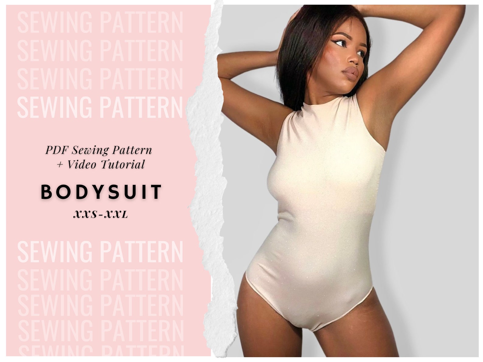 Bodysuit Sewing Pattern Women's Tops Leotard Sewing - Etsy