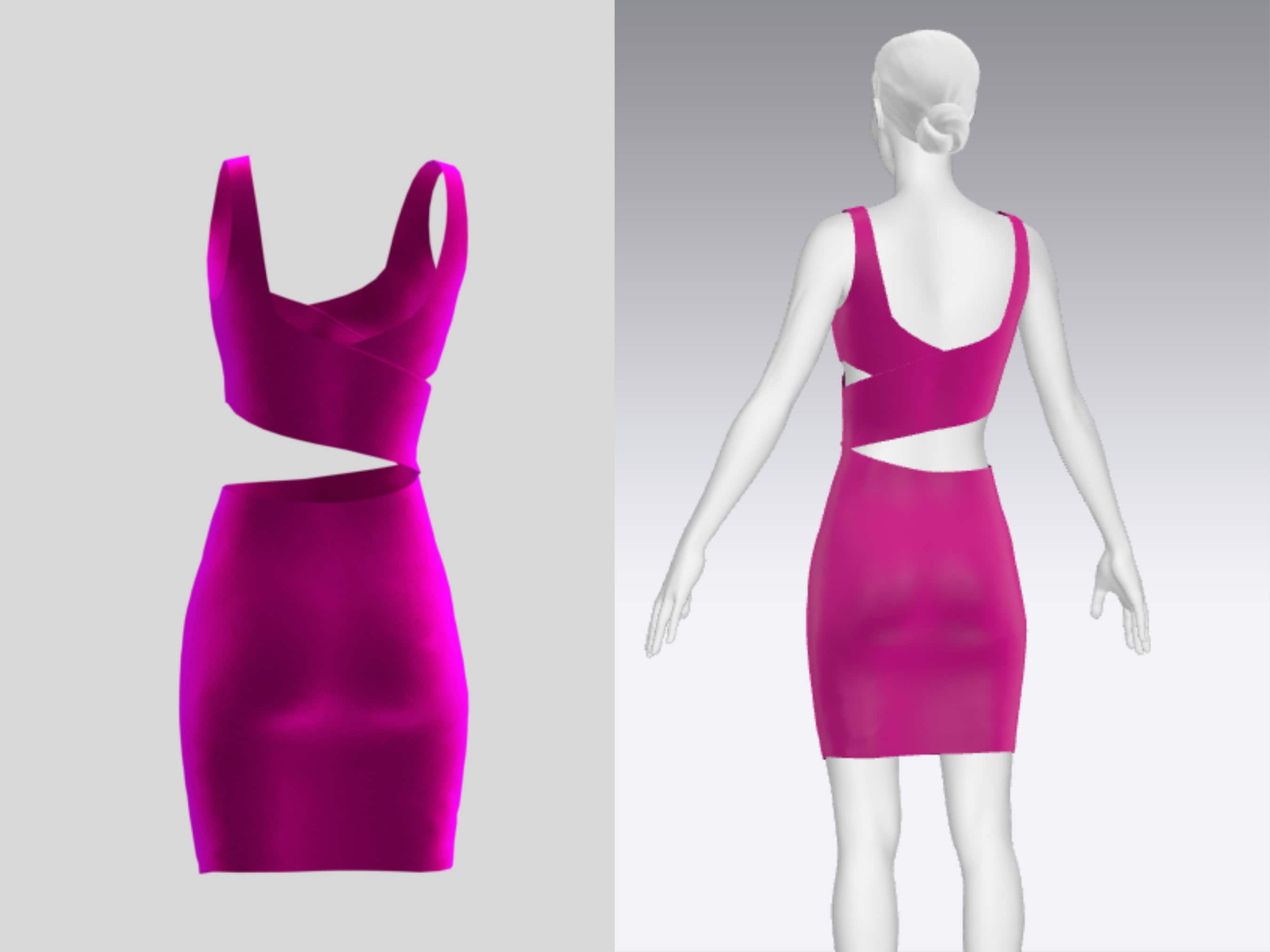 Mini Dress Pattern Bodycon Dress Sewing Pattern Dress Sewing - Etsy