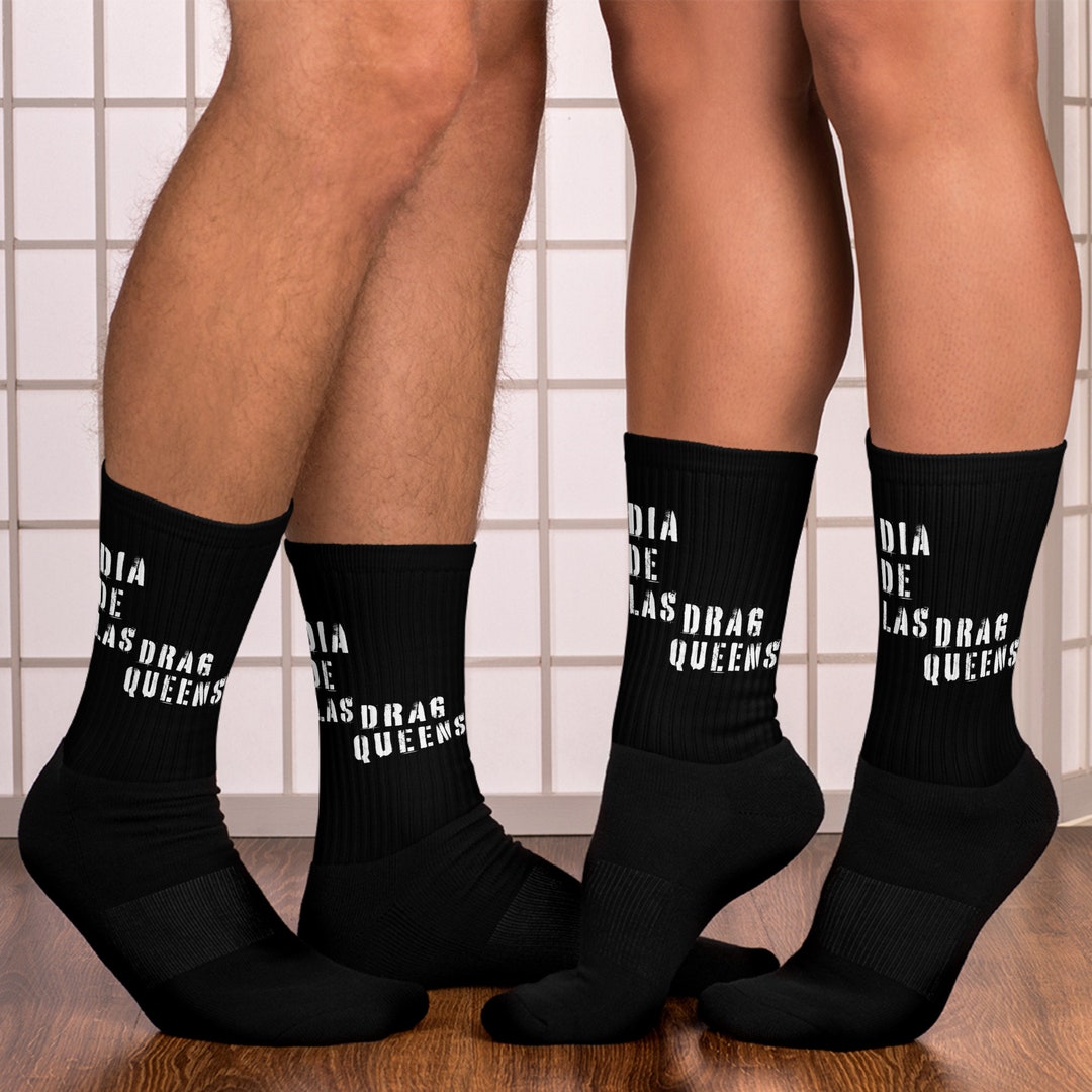 Dia De Las Drag Queens Logo 02 Socks Black - Etsy