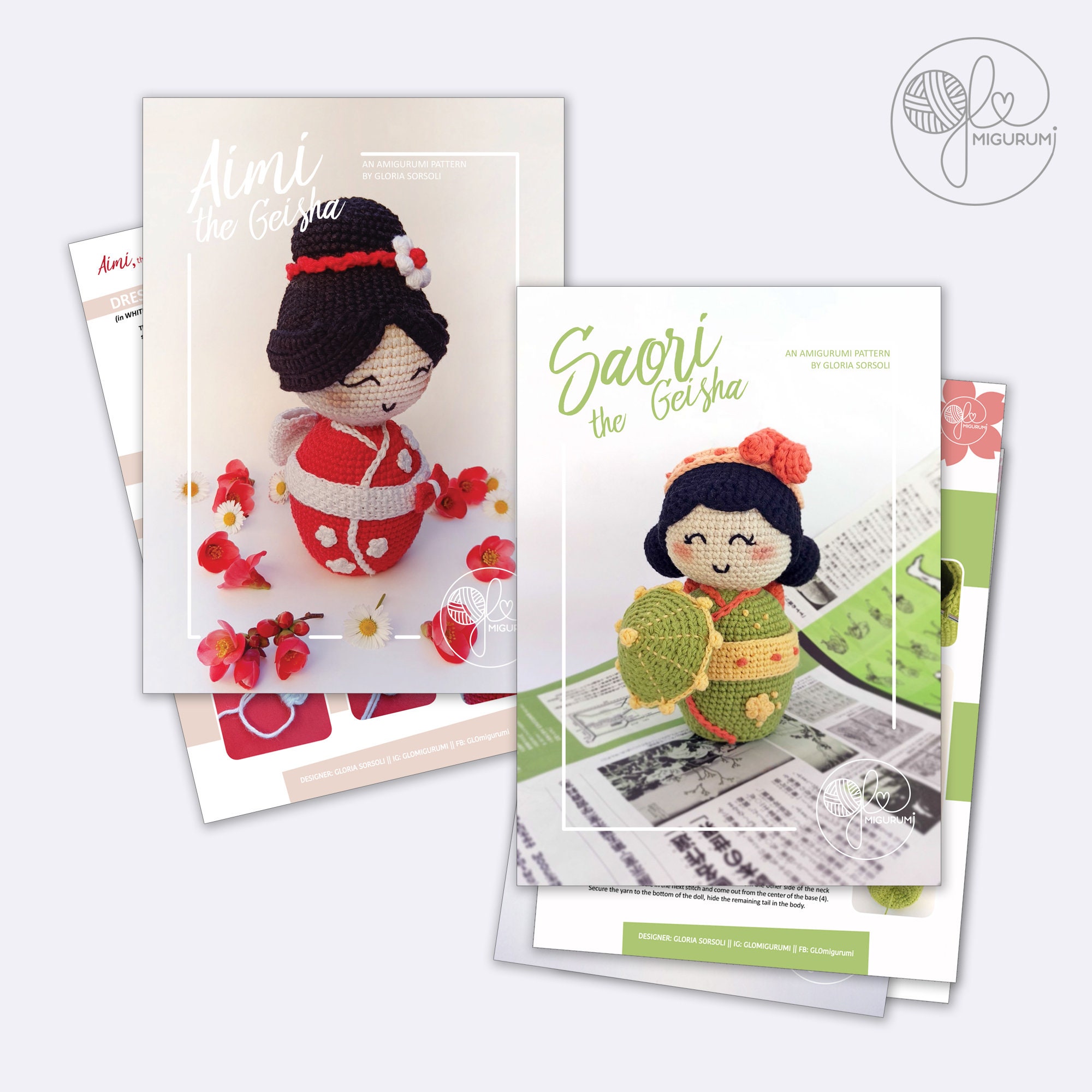 SAORI & AIMI Crochet Patterns Bundle - Etsy