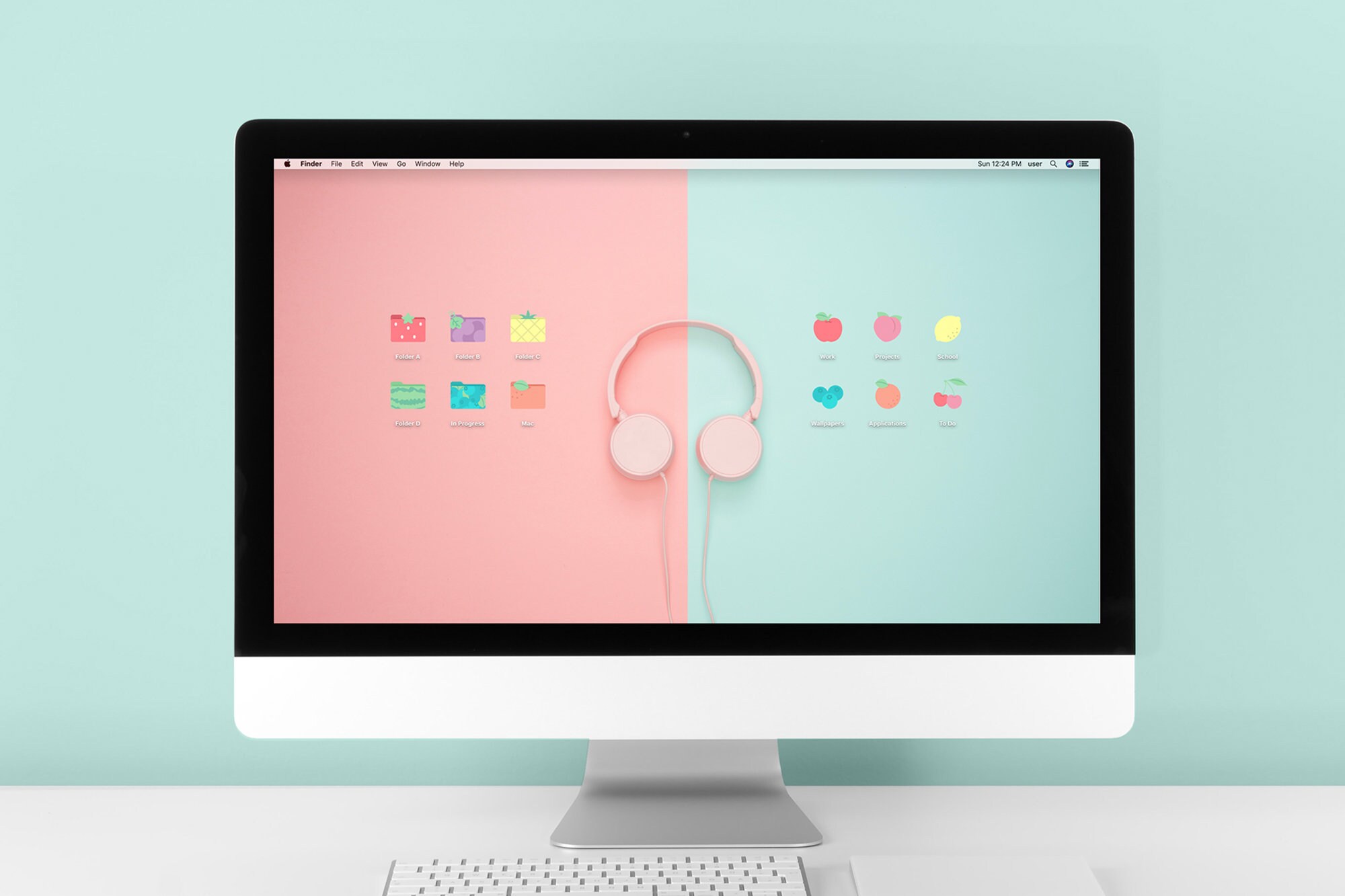 27 Cute Fruit Desktop Folders and Icons for Mac & Windows | Summer ...