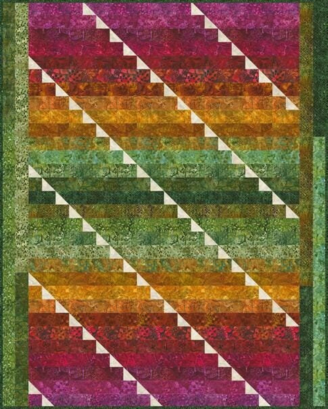 Icing 48: X 60" Quilt Kit Designed by Villa Rosa Designs With Wine ...