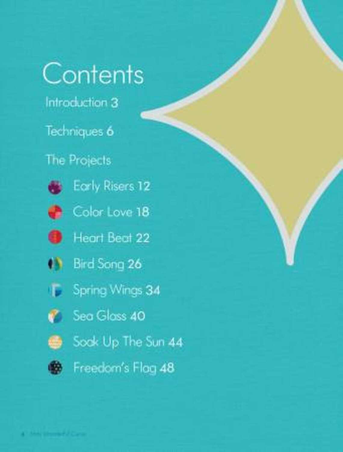 Mini Wonderful Curves Book With 16 Seasonal Quilt Projects Using the ...