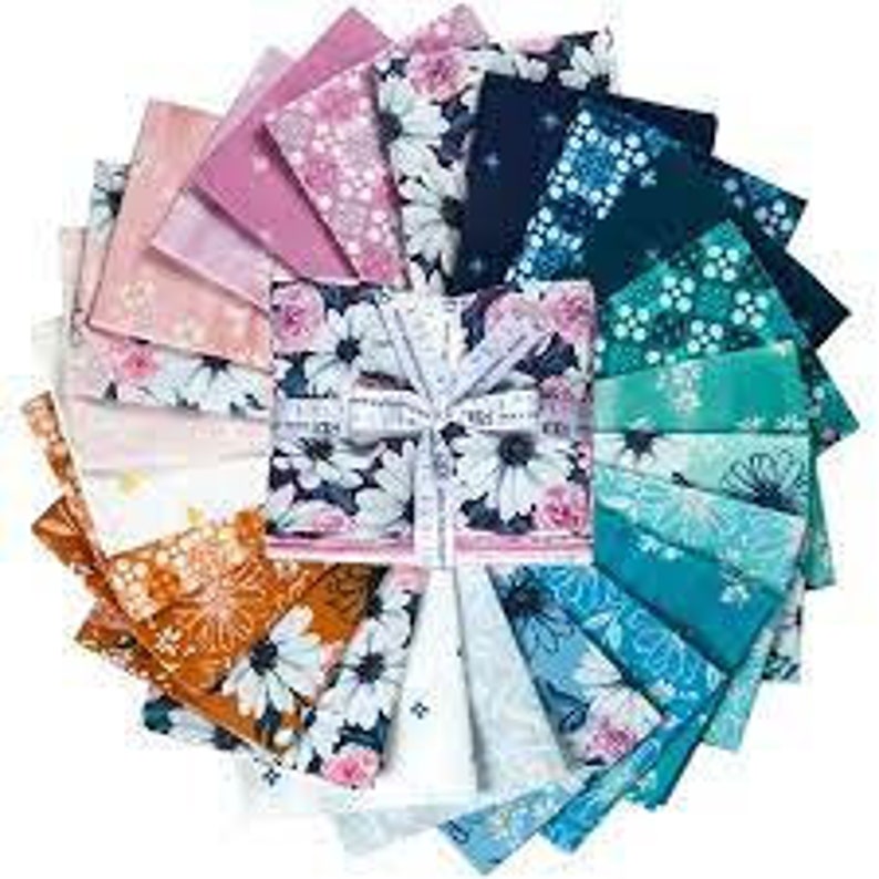 Daisy Garden 50" X 60" Quilt Kit Designed by Ariga Mahmoudlou With ...