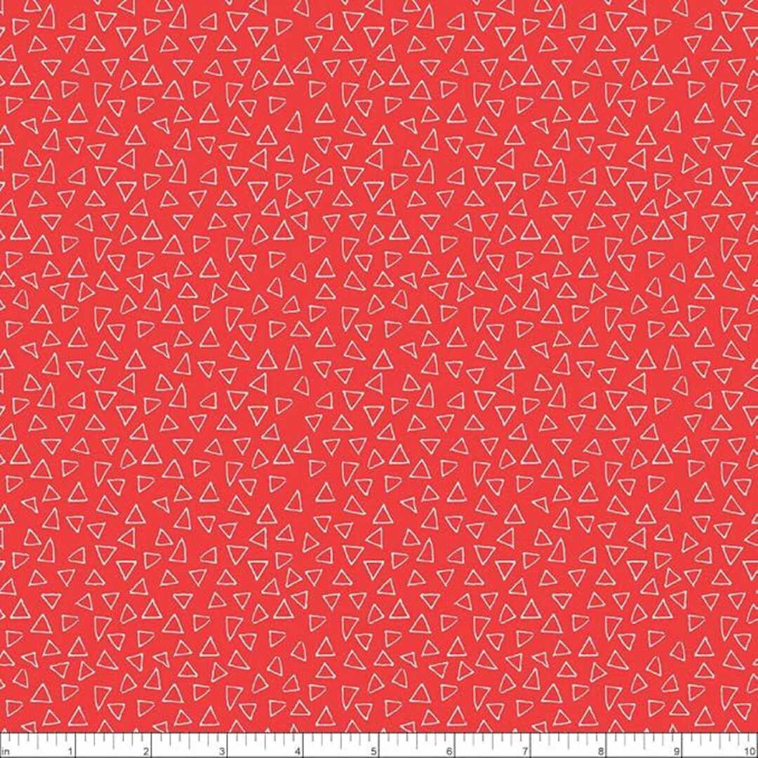 Safari Fun Floating Triangles Poppy 10338-28 Designed by Terry Runyan ...