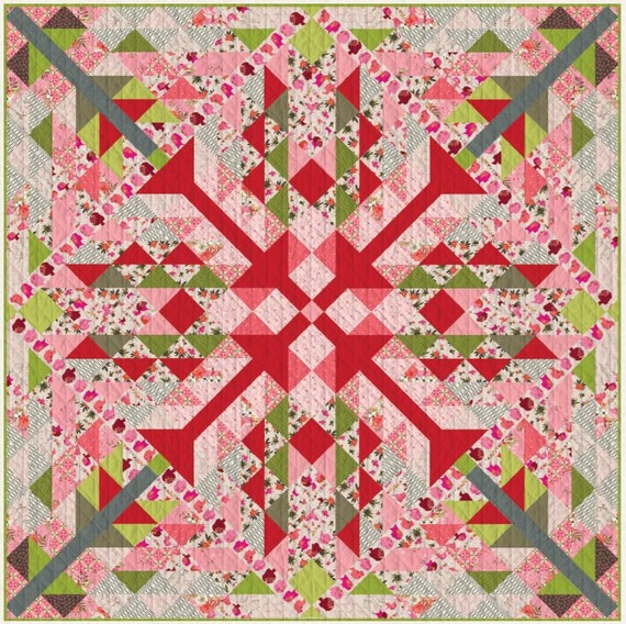 Kindred Souls Quilt Kit With Open Heart Fabrics Designed by - Etsy