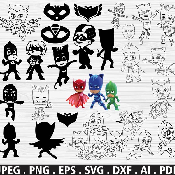 Pj Mask - Etsy