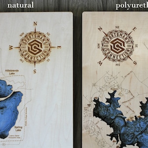 Crane Lake st. Louis Co MN Wooden Engraved Map Wall Art - Etsy