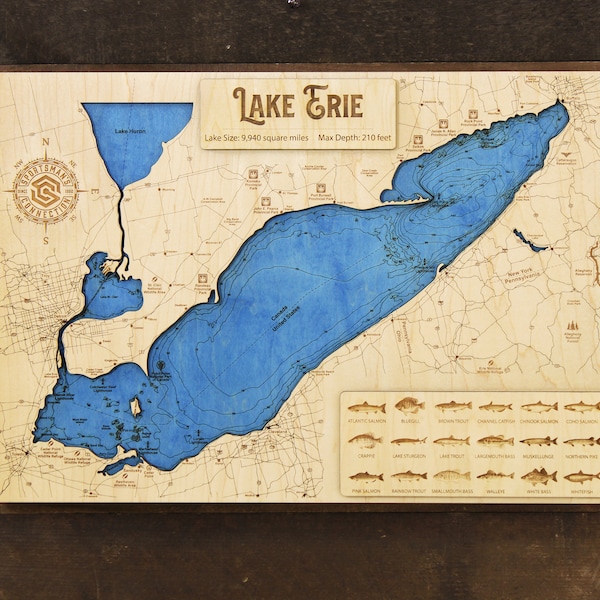 Lake Erie Art - Etsy