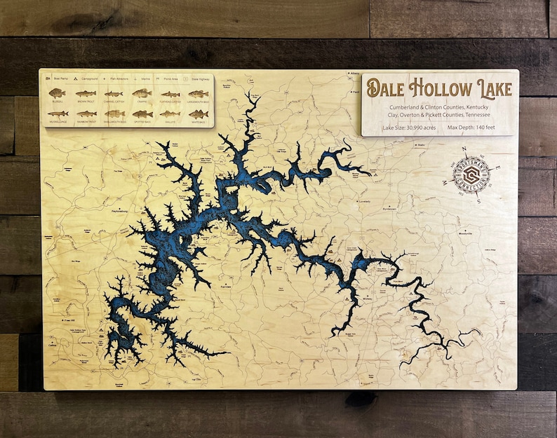 Dale Hollow Lake clay, Clinton, Cumberland, Pickett & Overton Co, KY TN ...