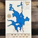 Crane Lake st. Louis Co MN Wooden Engraved Map Wall Art - Etsy