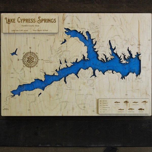 Wooden Cypress Art - Etsy