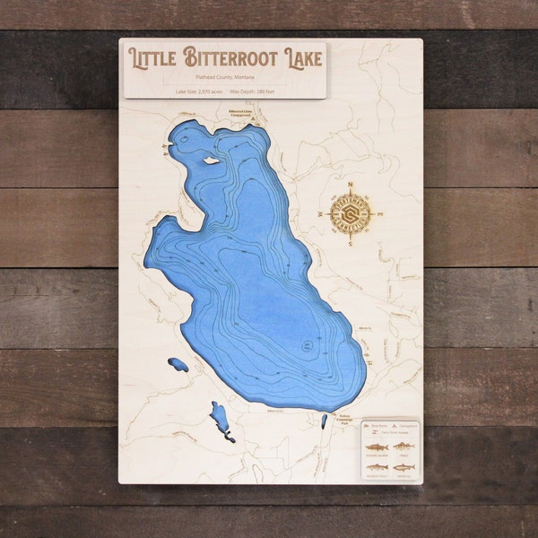 Flathead Lake Art - Etsy