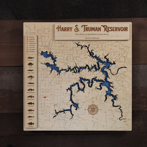 Harry Truman Lake - Etsy