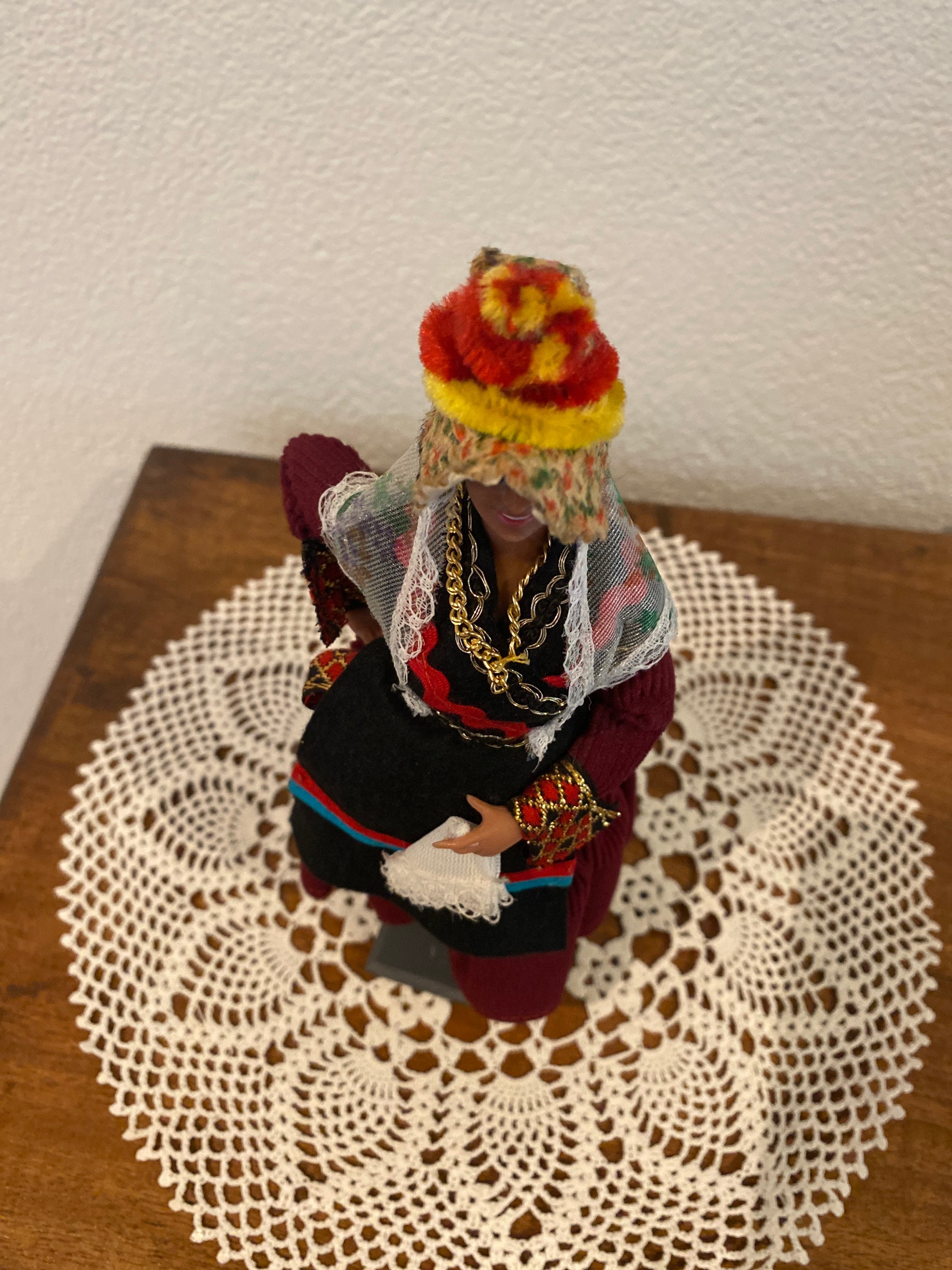 Vintage Spanish Marin Chiclana Regional Costume Dolls - Extremeña ...