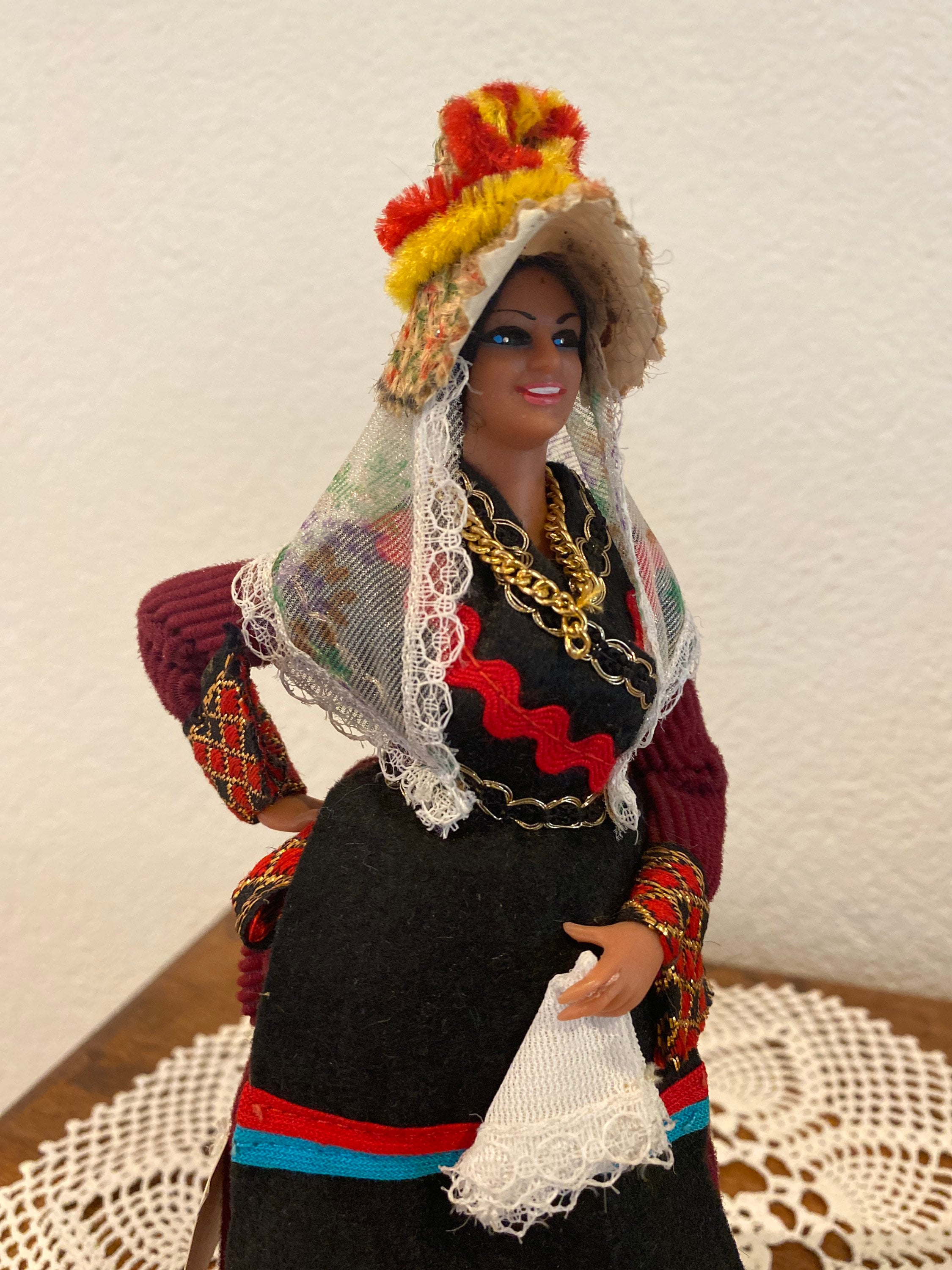 Vintage Spanish Marin Chiclana Regional Costume Dolls - Extremeña ...