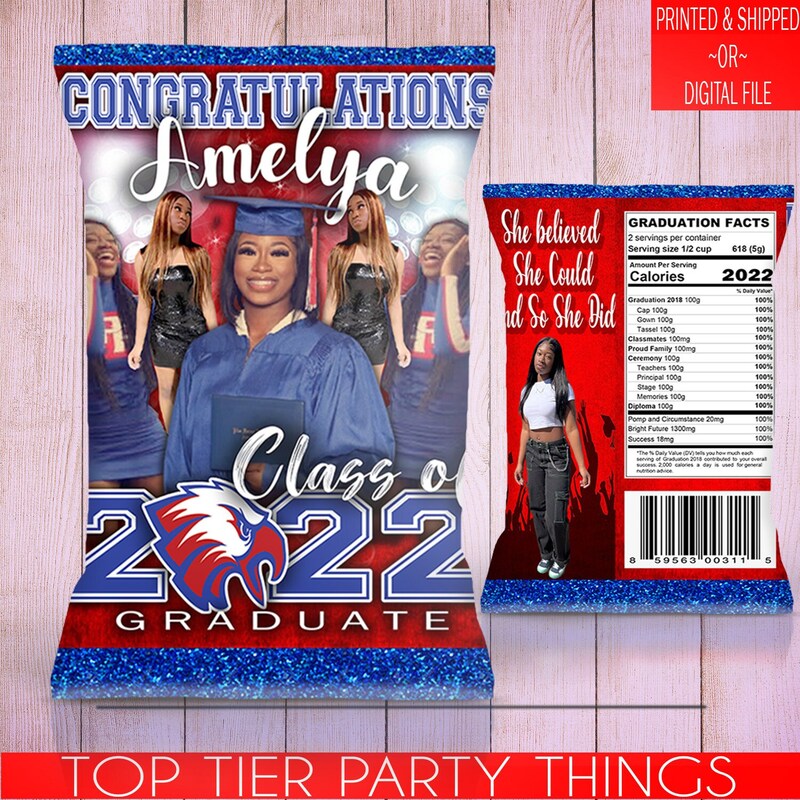 Custom Chip Bags - Etsy