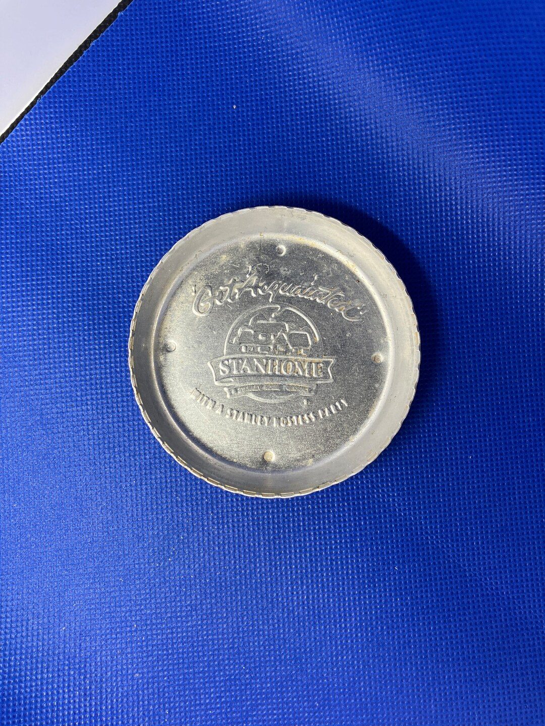 Hostess Party STANHOME "get Acquainted" Aluminum Coaster A Stanley Home ...