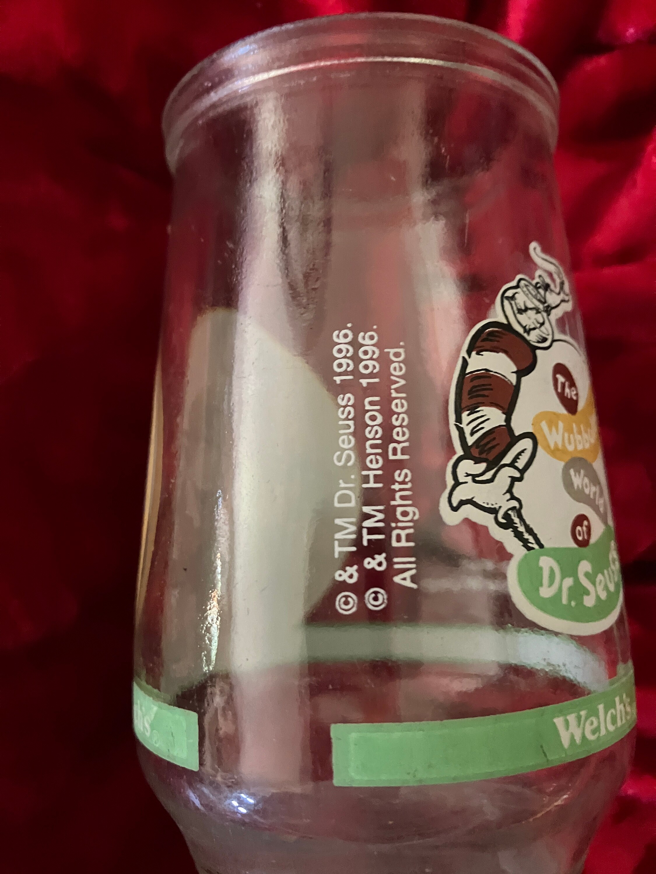 Dr Seuss Cat in the Hat With Zubble Wump Welch's Jelly Glass 1 - Etsy ...