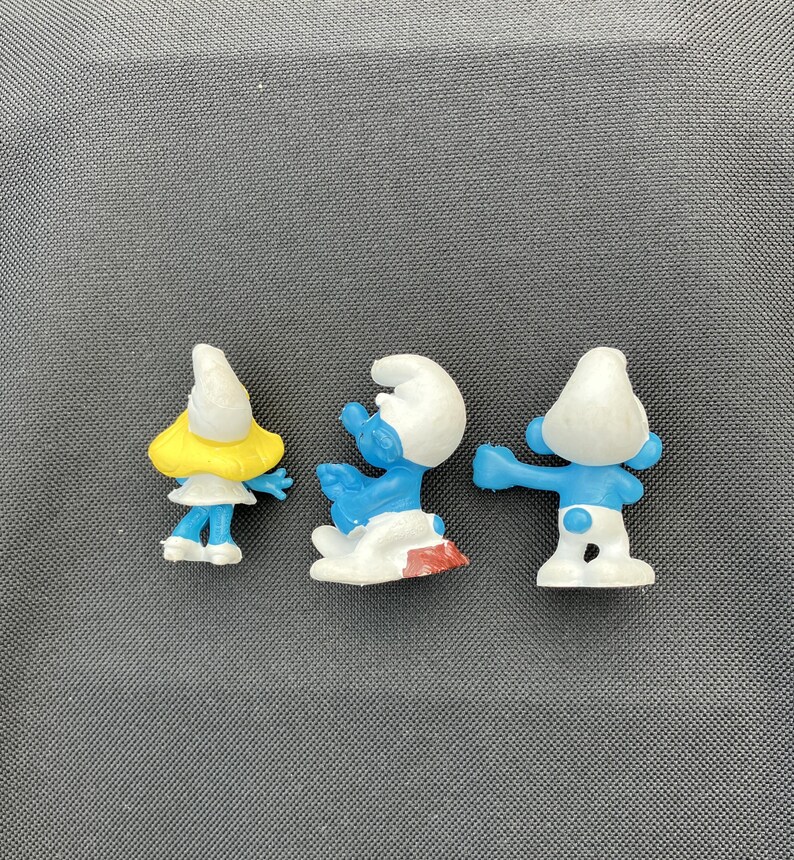 Smurfs Choice 1970s 1980s Schleigh Peyo Made in Hong Kong - Etsy