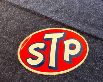 Original 1970’s STP Racing Unused Sticker Hot Rod Custom Car Vintage ...