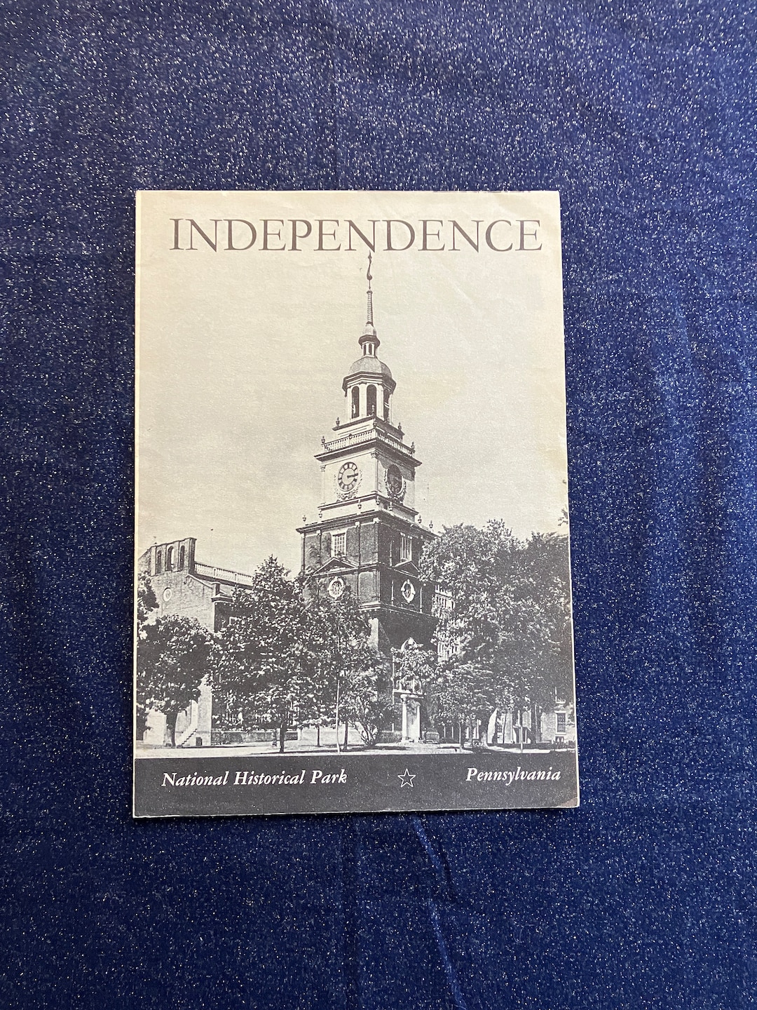 Independence National Historical Park Pennsylvania Fold Out Pamphlet ...