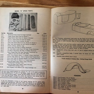 Gaslight Auto Parts Catalog Copyright 1972 Antique Auto Parts ...