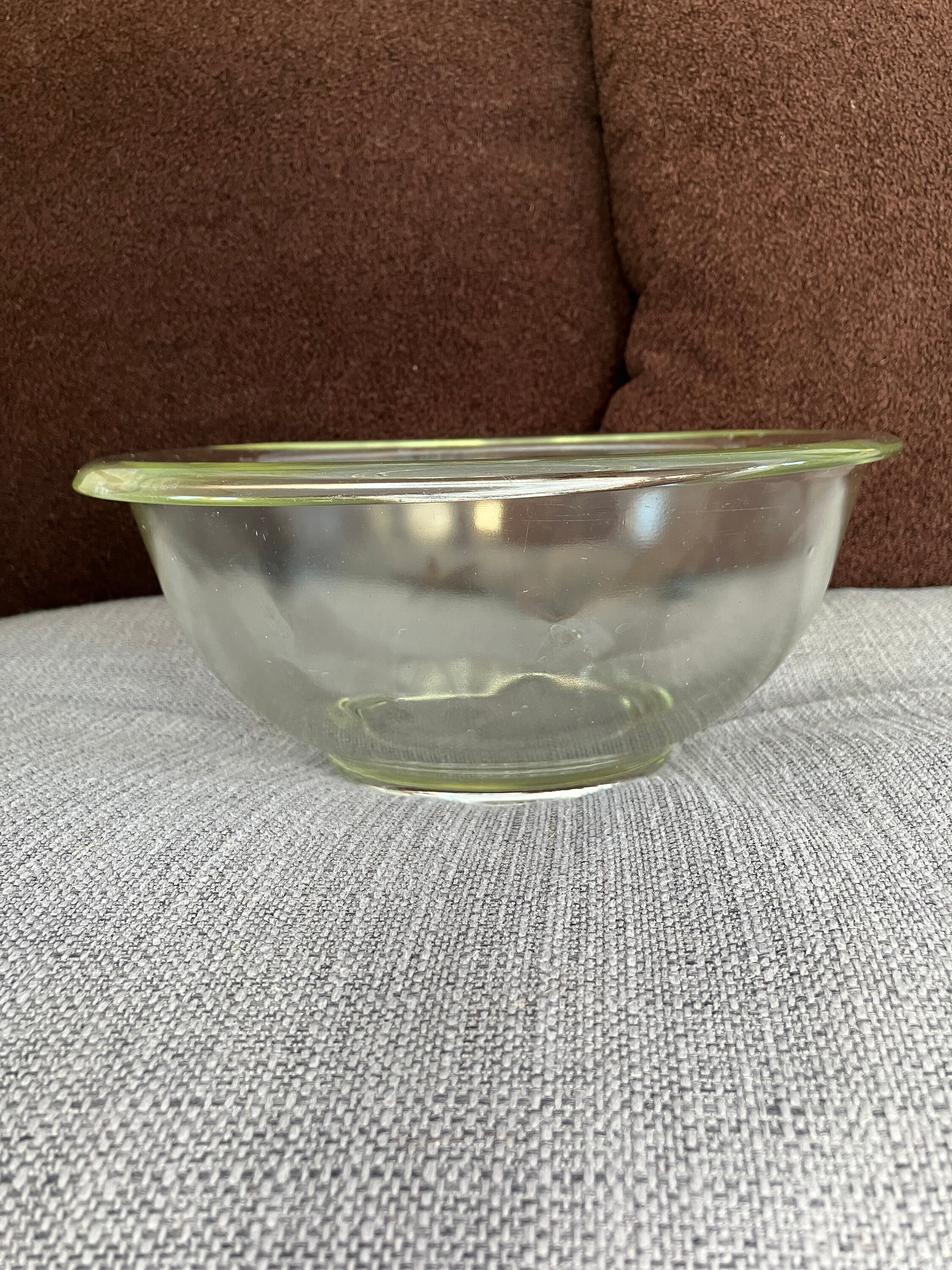 Pyrex Clear Glass Mixing Bowl - Etsy