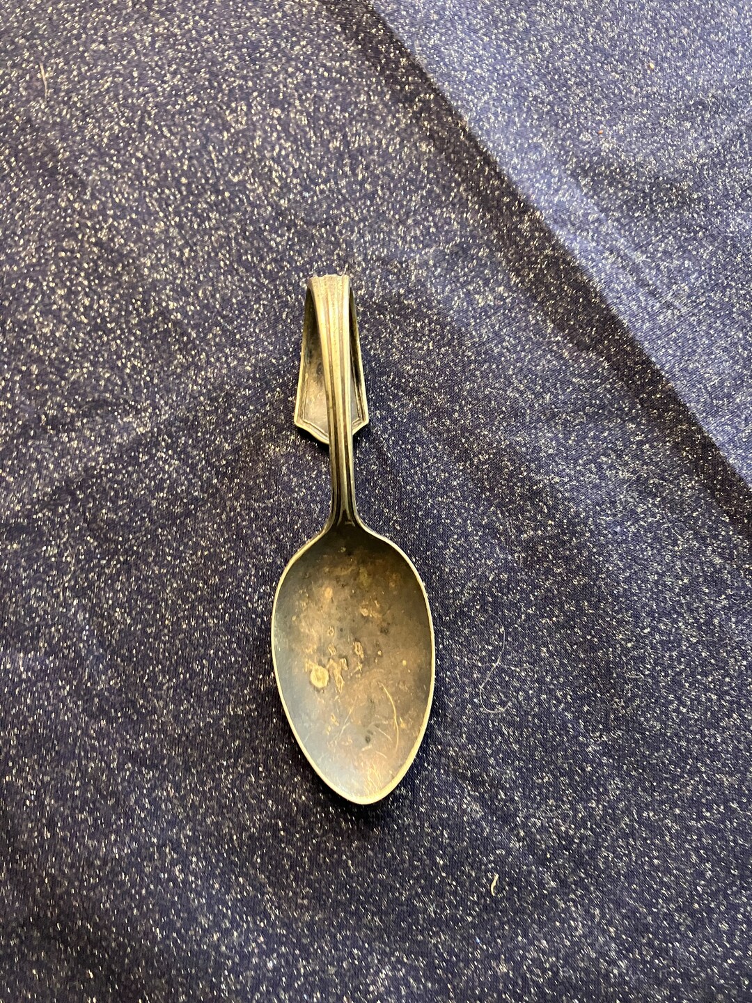 Rogers Silverplate Curved Handled Spoon 1881 Pat Mar 1920 - Etsy