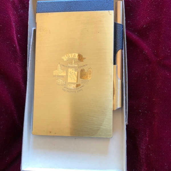 Metal Notepad - Etsy