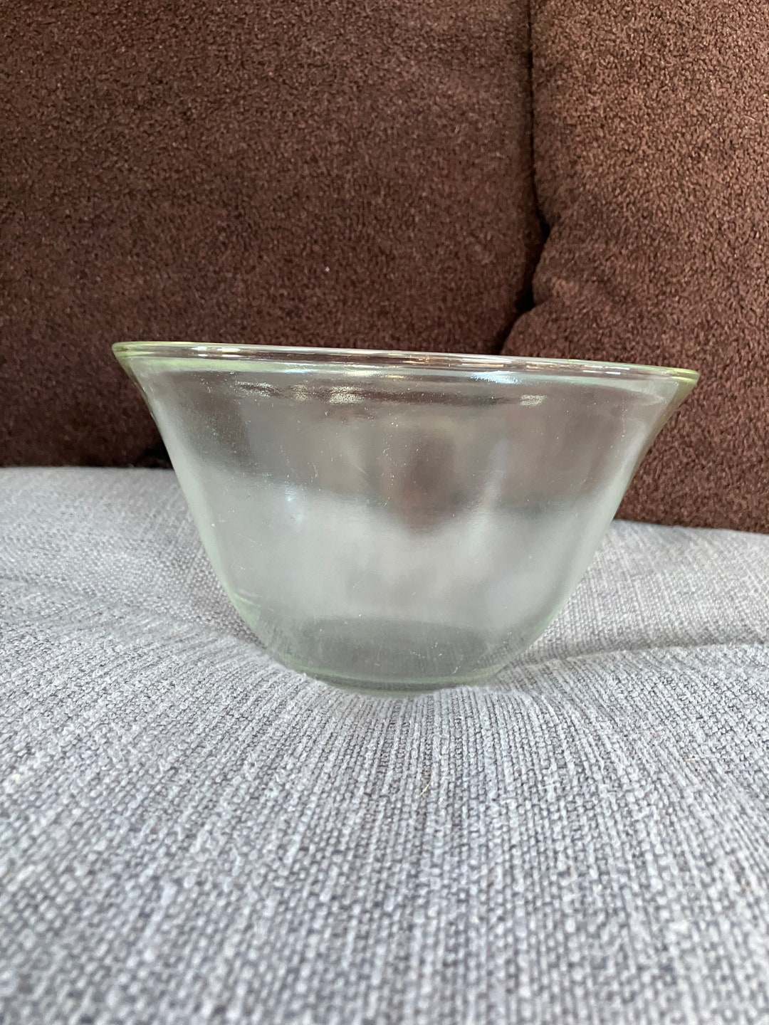 Clear Glass Mixing Bowl - Etsy