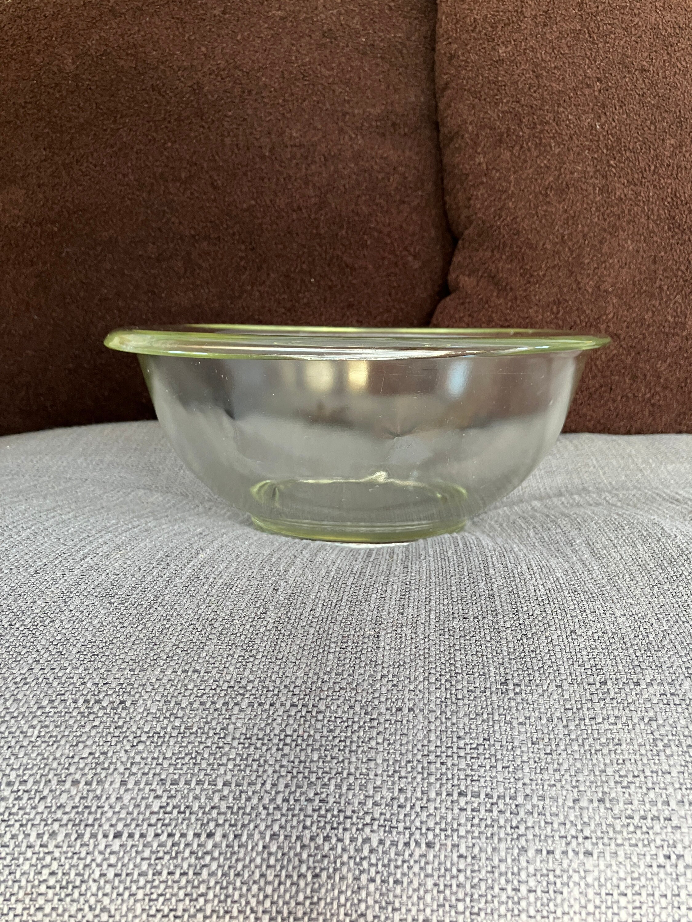 Pyrex Clear Glass Mixing Bowl - Etsy